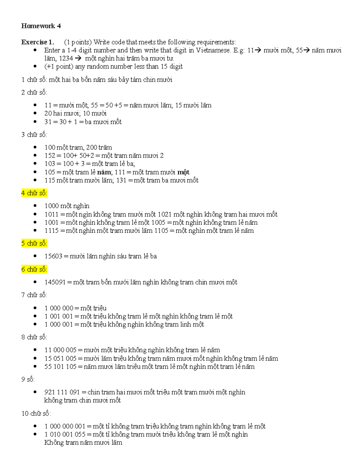 DSEB65 Homework 4 - Python Number to Vietnamese Converter Exercises ...