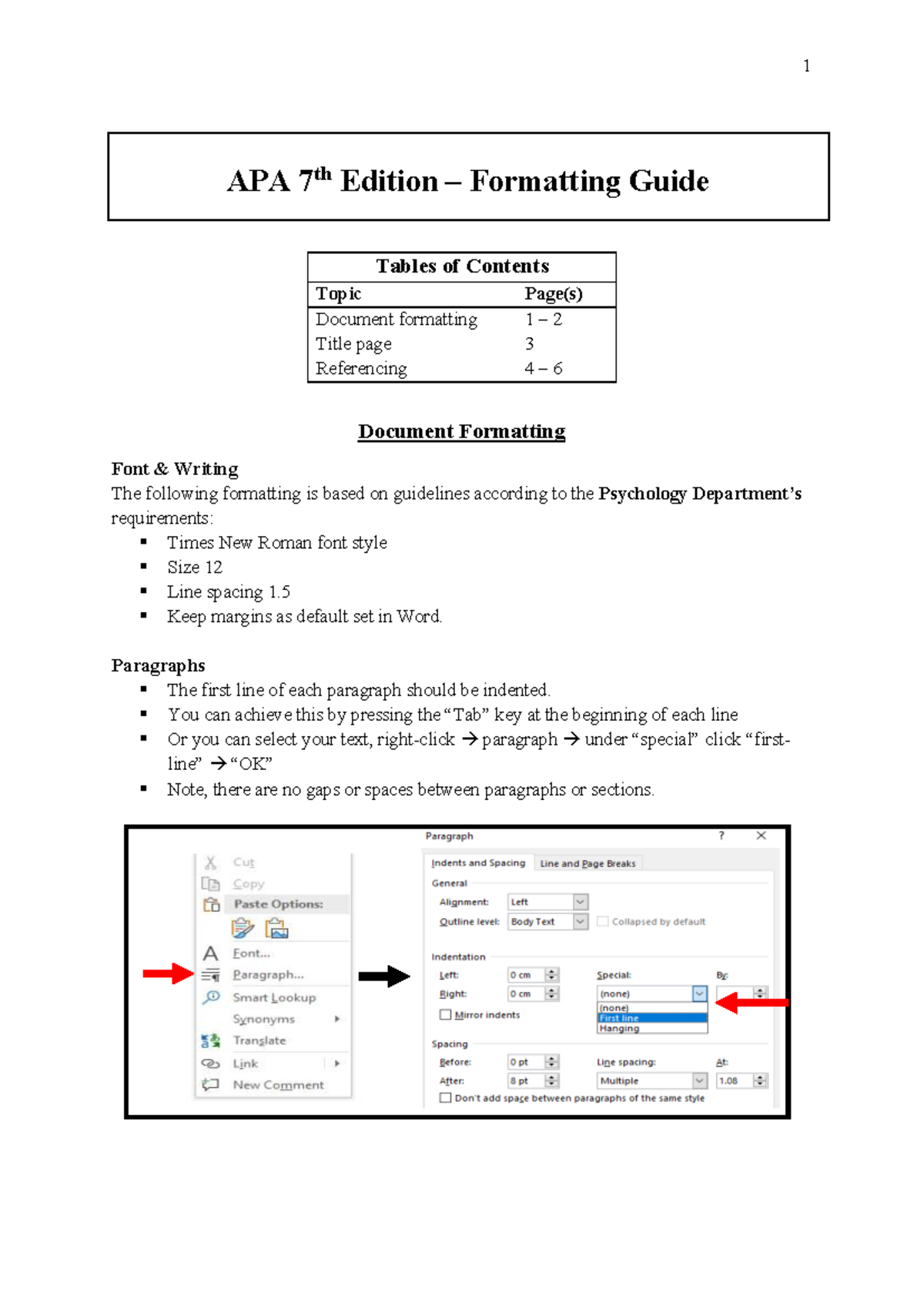 APA 7th Edition Formatting & Referencing Guide - Studocu