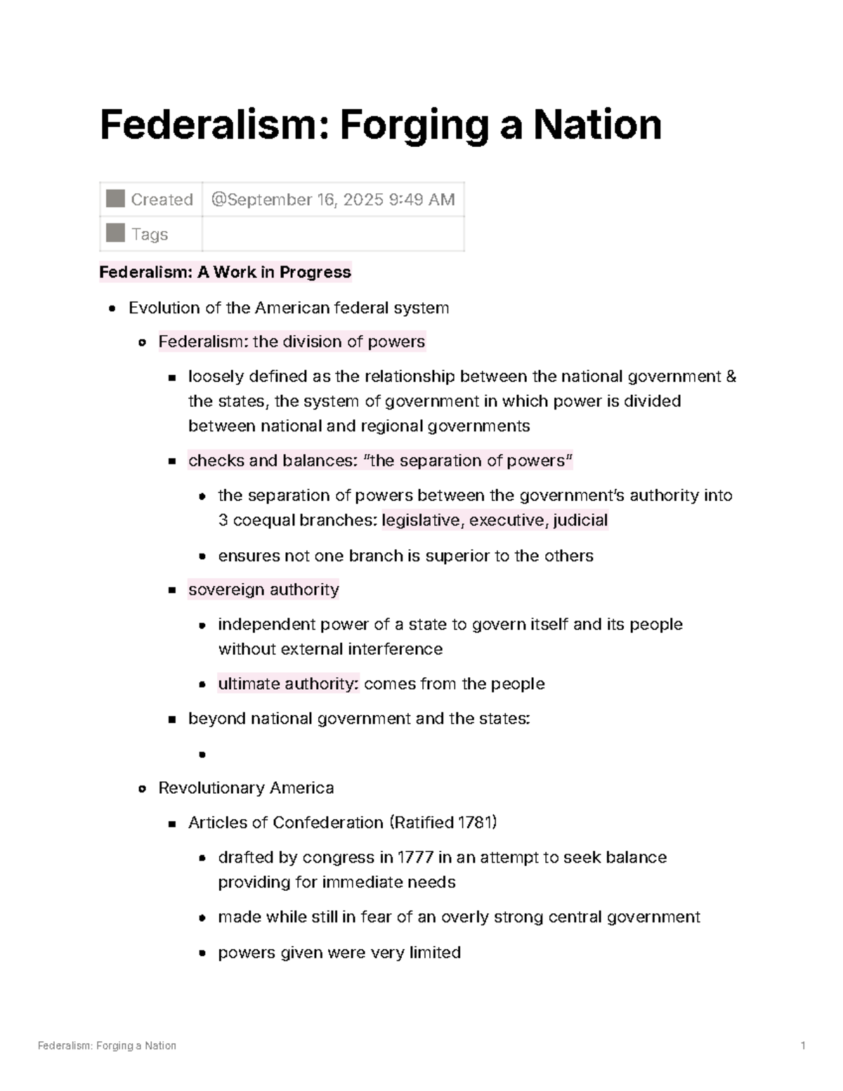 Federalism: Understanding the Evolution and Impact of American ...