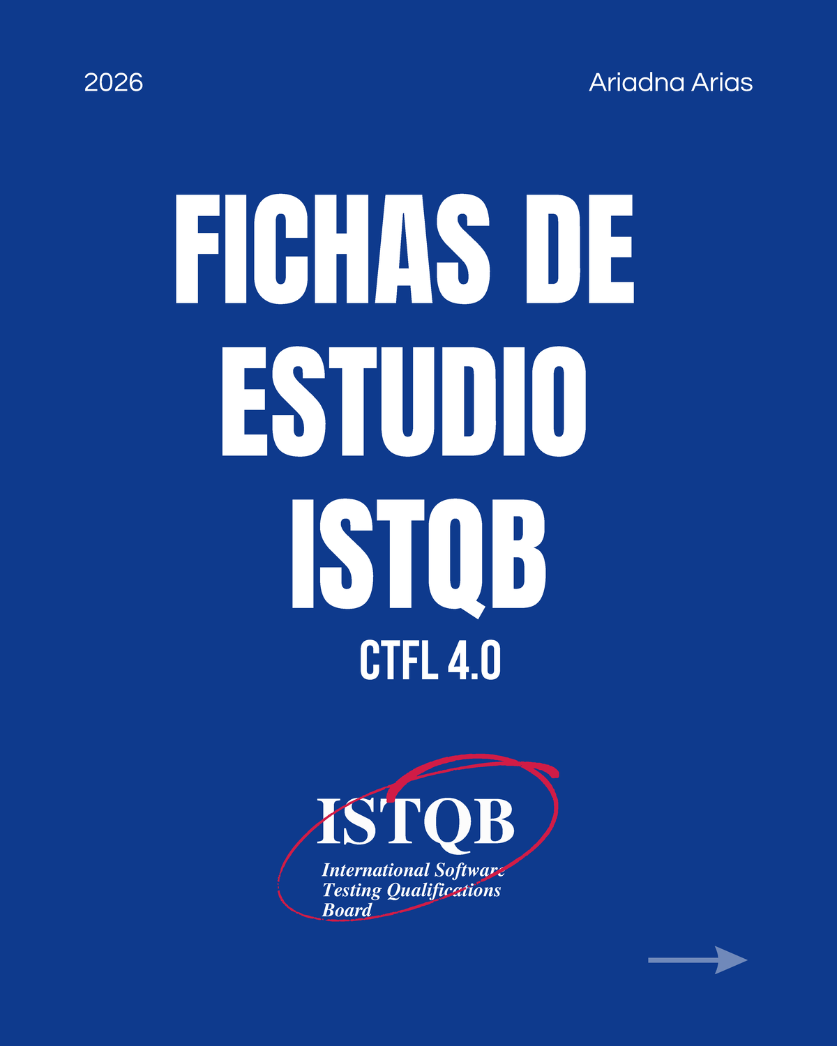 Fichas de Estudio ISTQB CTFL 4.0: Fundamentos de Pruebas de Software ...