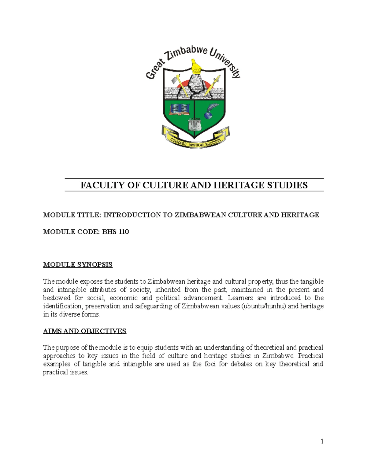 Zimbabwean National Code on Corporate Governance - o Prior to this code ...