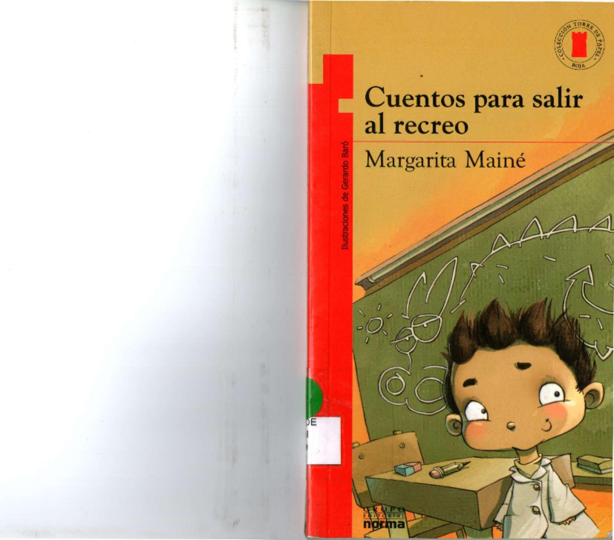 Cuentos para salir al recreo - Margarita Maine (1ª edición) - Studocu