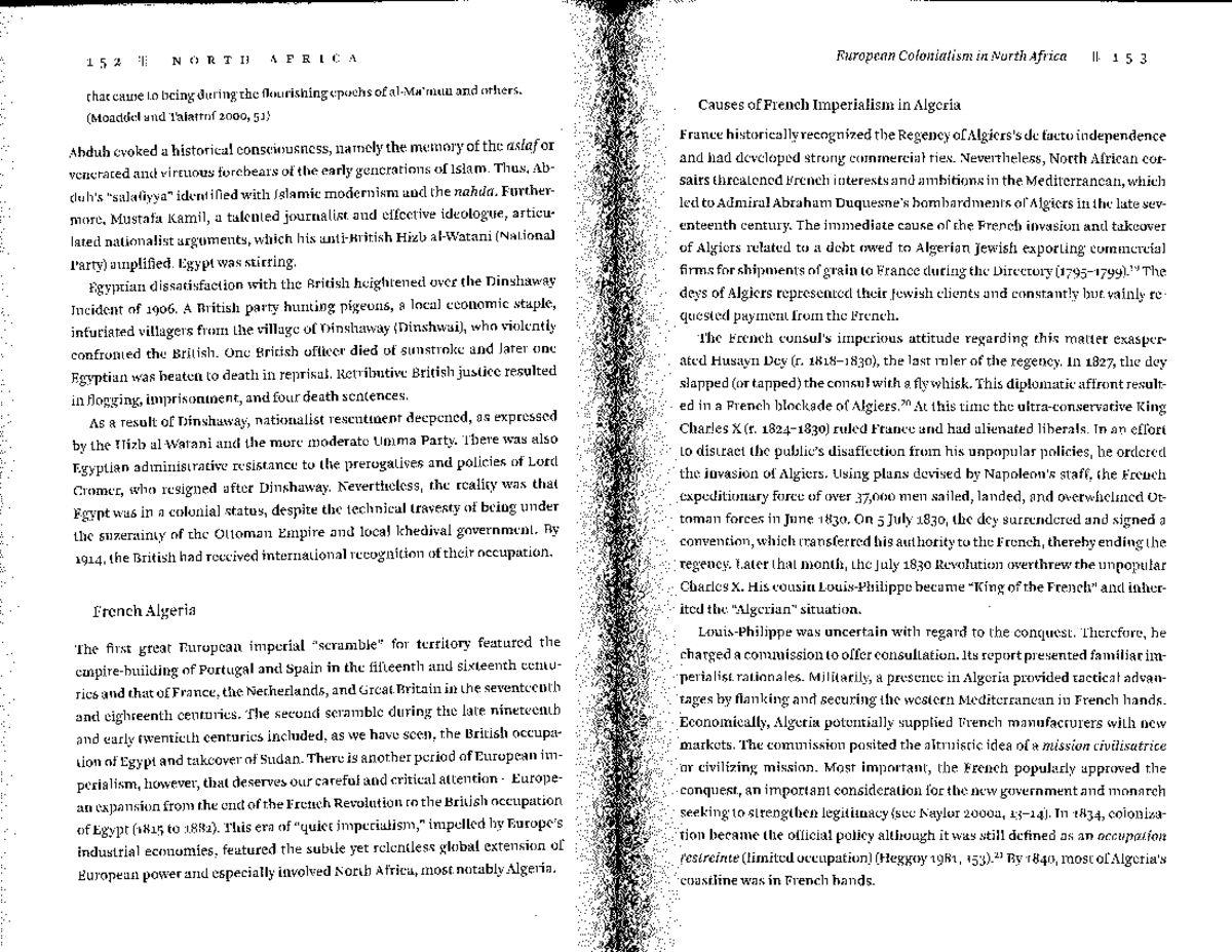 "152 NORTH AFRICA: European Colonialism in North Africa - A Detailed ...