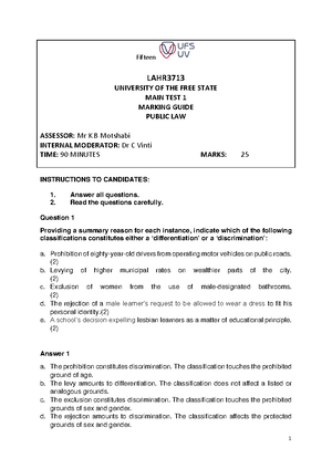 Walker v Pretoria City Council: Unfair Discrimination Case Analysis ...