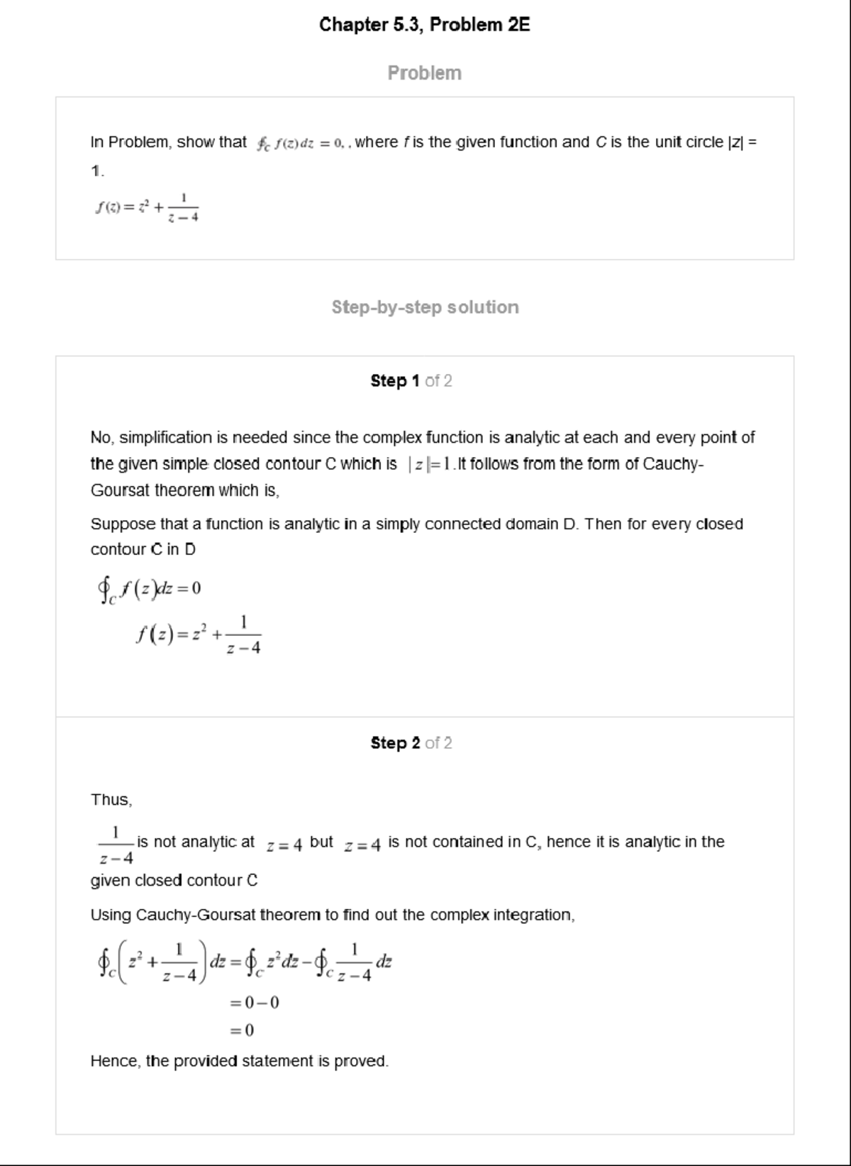 Chapter 5.3 - Solutions to Problems 2E, 4E, 6E, 11E, 15E, 16E, 26E - Studocu