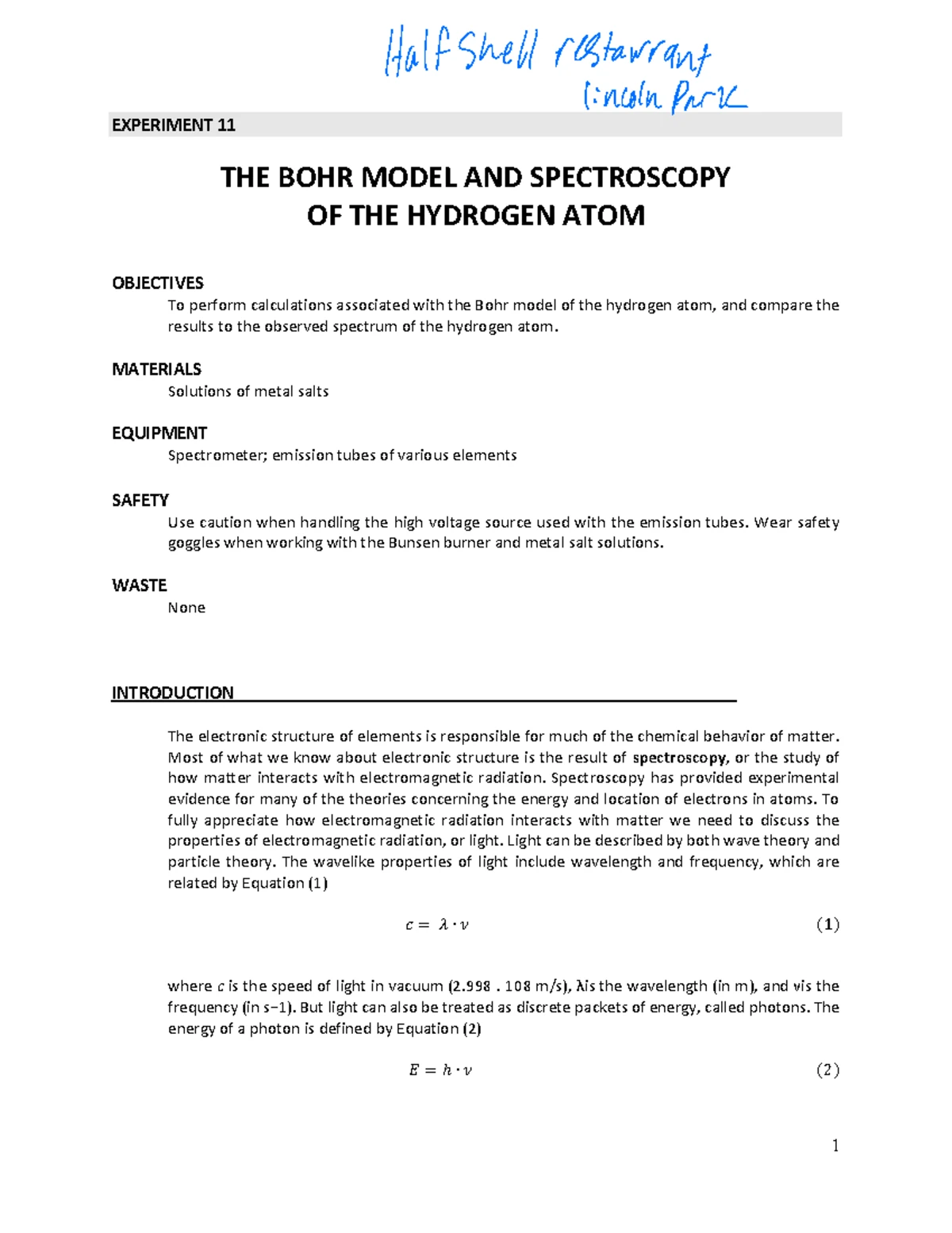 Lab 2 Experiment 3 - lab report 2 with data and summary - EXPERIMENT 2 ...