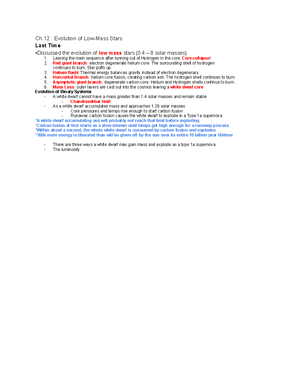 Chapter 5 Astronomy - Chapter 5: The Formation of Stars and Planets ...