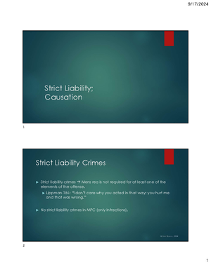 Mens Rea Analysis: Purposely and Knowingly in Criminal Law - Mens Rea ...