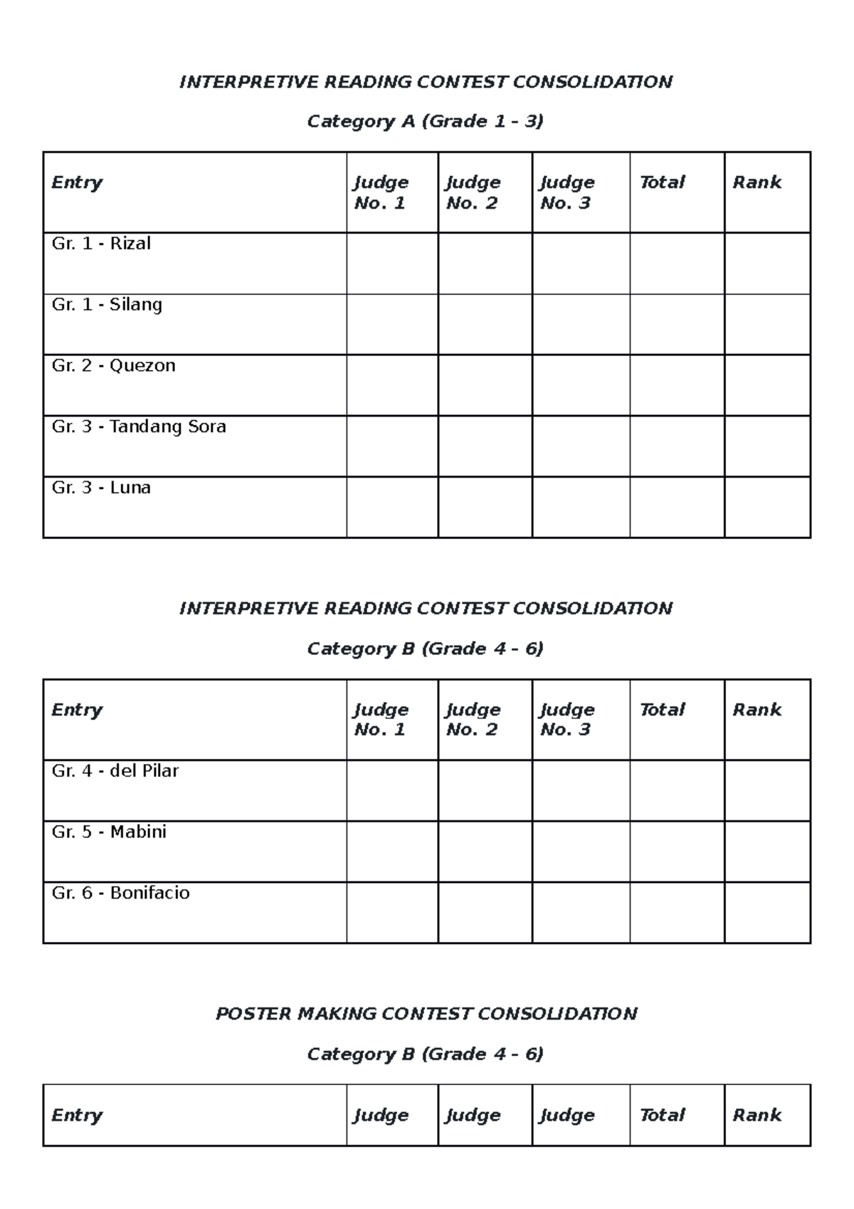 Interpretive Reading Contest - "The Unfaithful Friend" Piece Summary ...