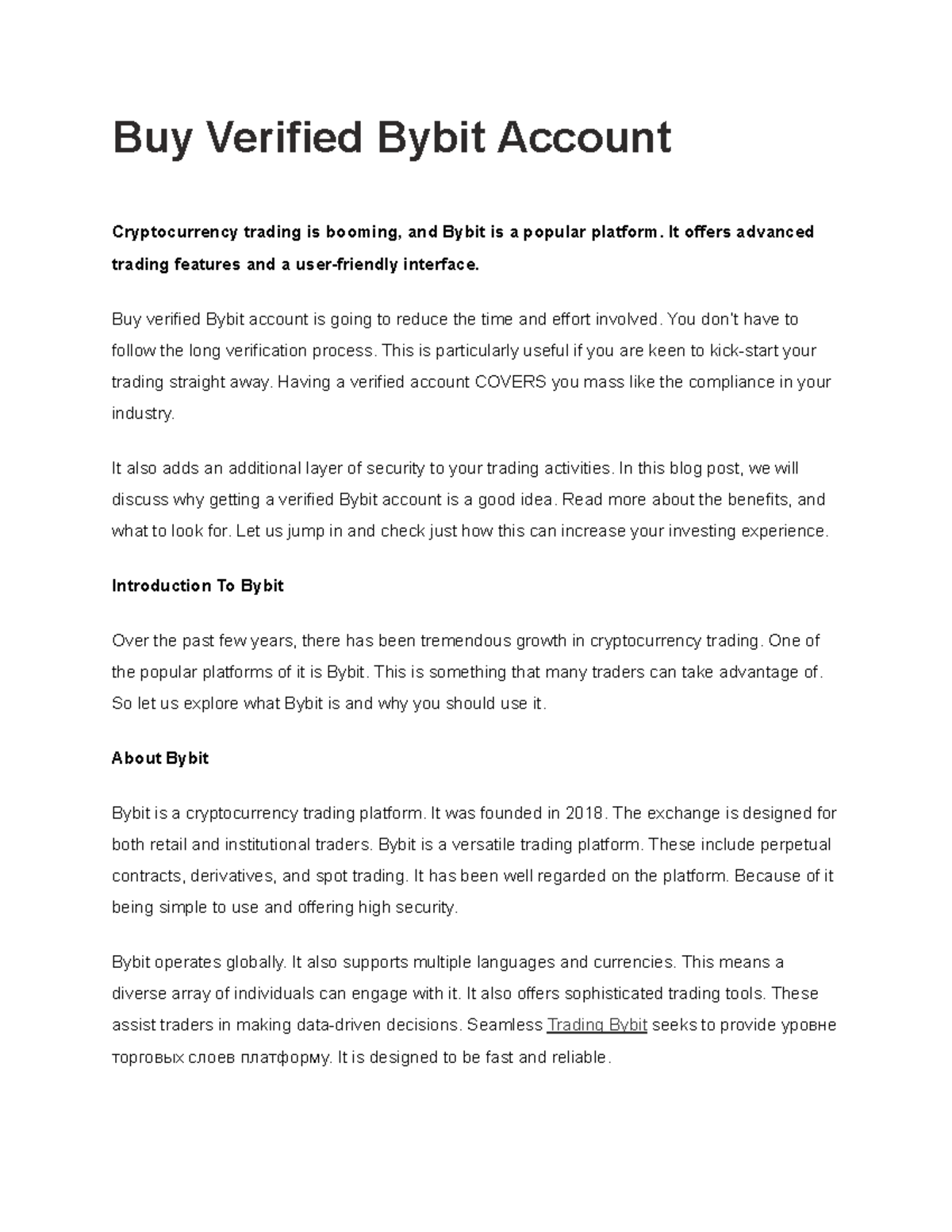 Buy Verified Bybit Account - Buy Verified Bybit Account Cryptocurrency ...