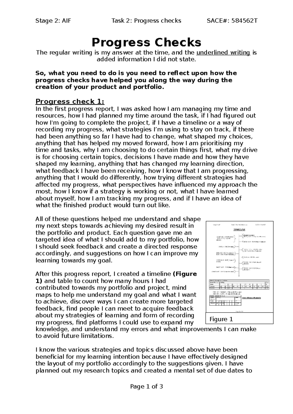 Stage 2: AIF Task 2: Progress Checks 584562T - Anatomy Learning Summary ...