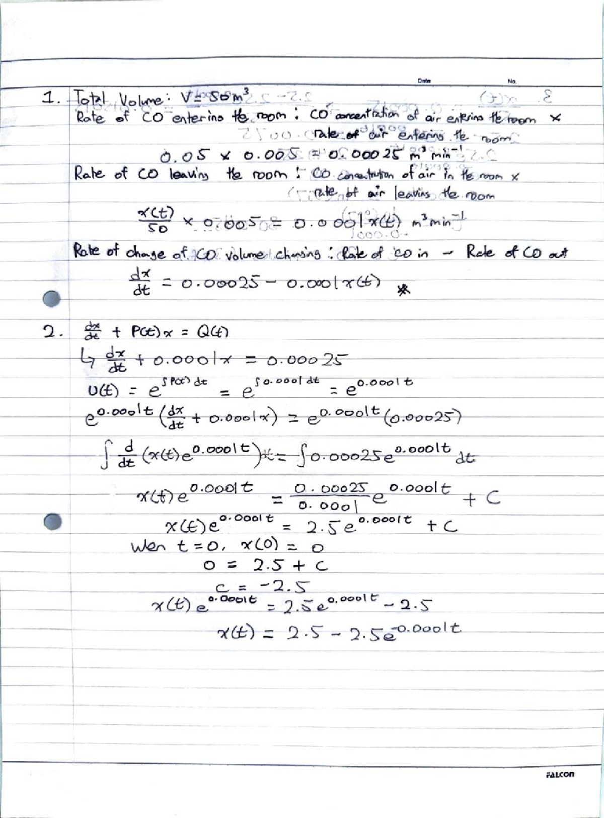 MA1512 TA2 - Tutorial Assignment 2 - Ome No. -..-...-.-o....,_,es>0~ 2 ...