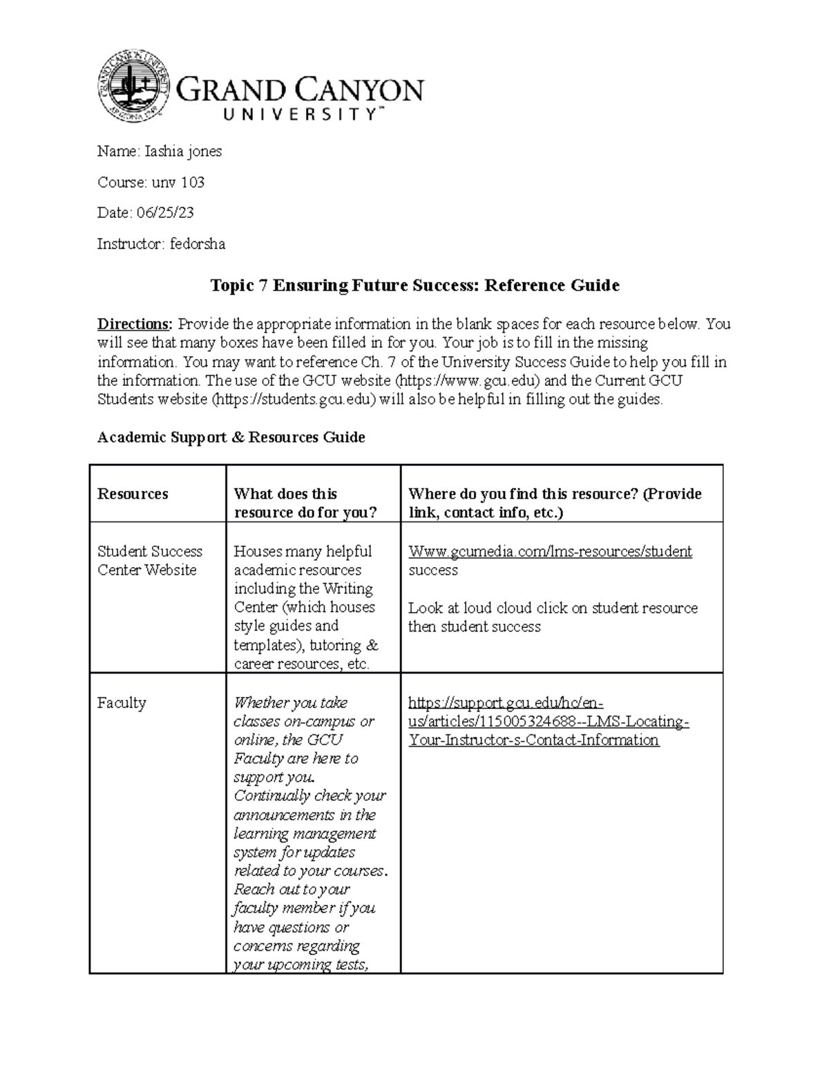 Ensuring Future Success: Reference Guide - Studocu
