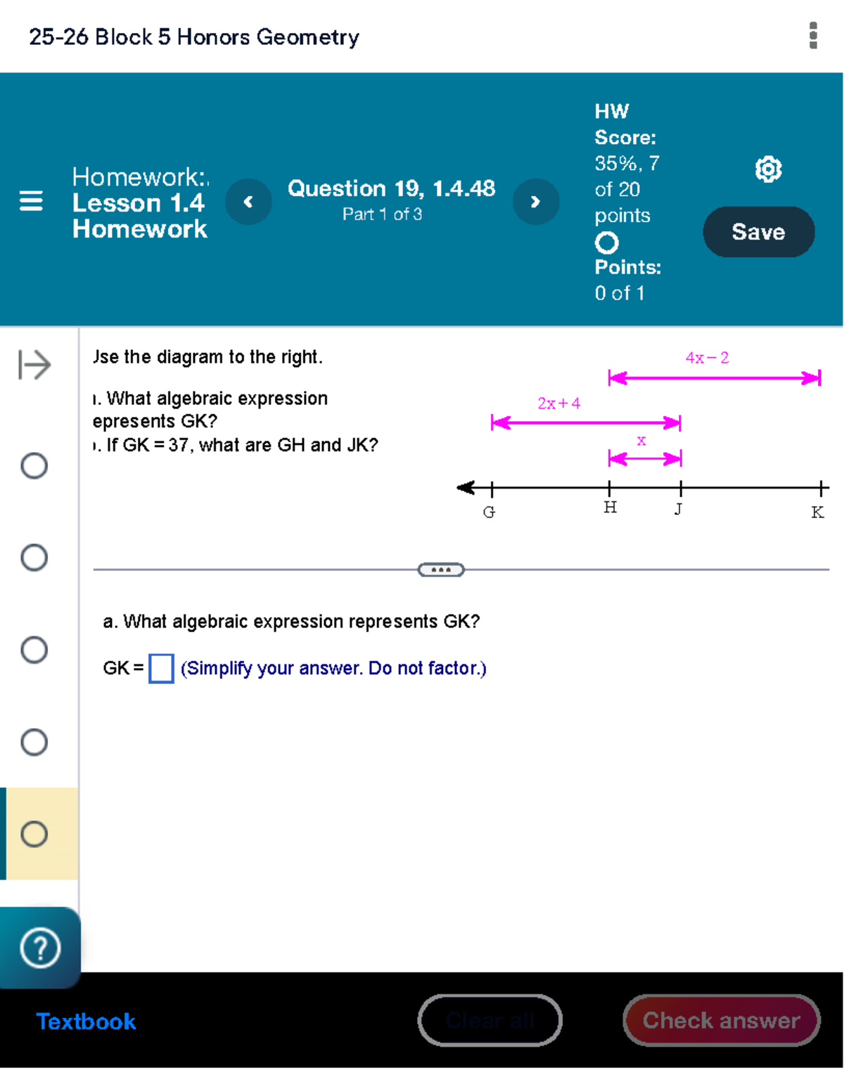 Do Homework - Lesson 1.4 Homework - Homework:... Lesson 1. Homework ...