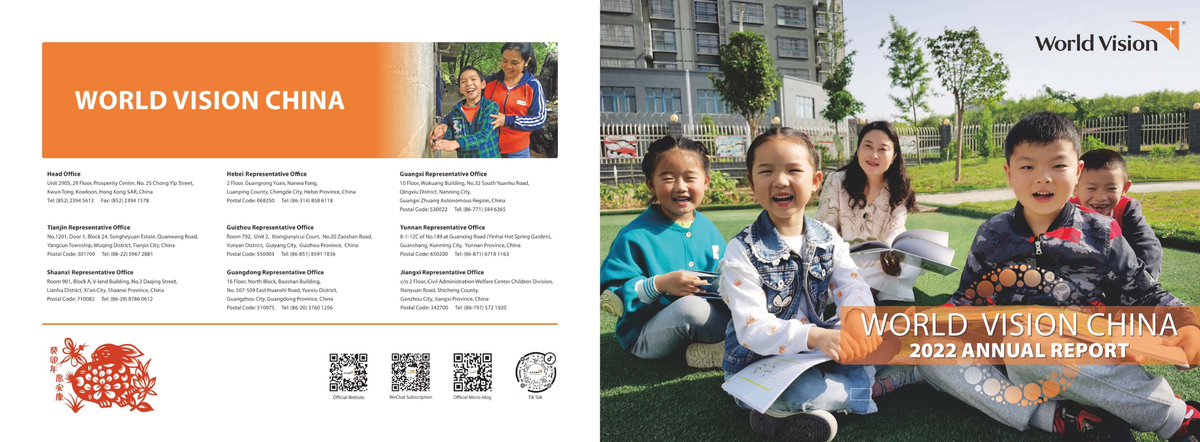 World Vision China 2022 Annual Report: Achievements & Impact - Studocu
