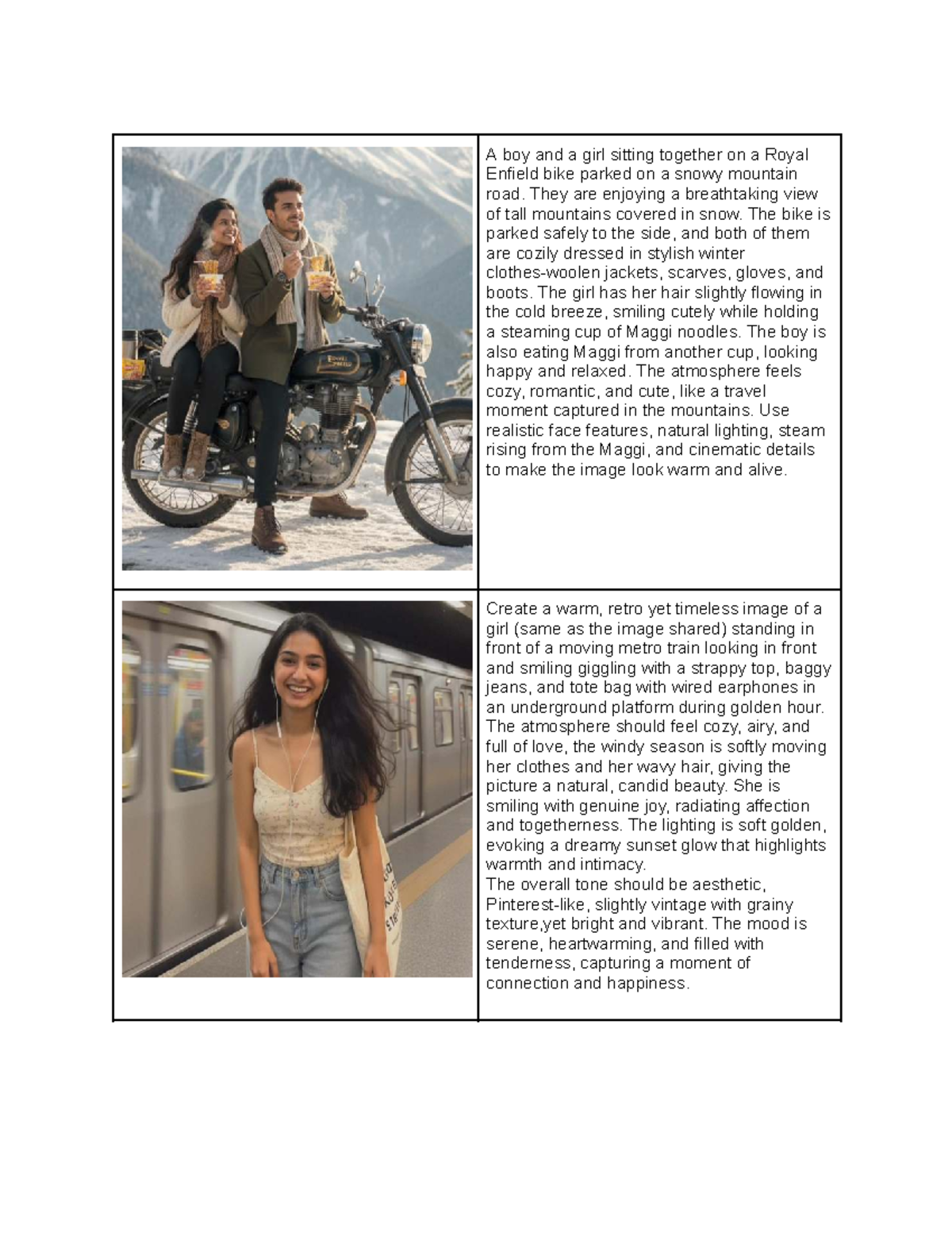 Prompts for Creative Image Generation - Dhehhe - Studocu