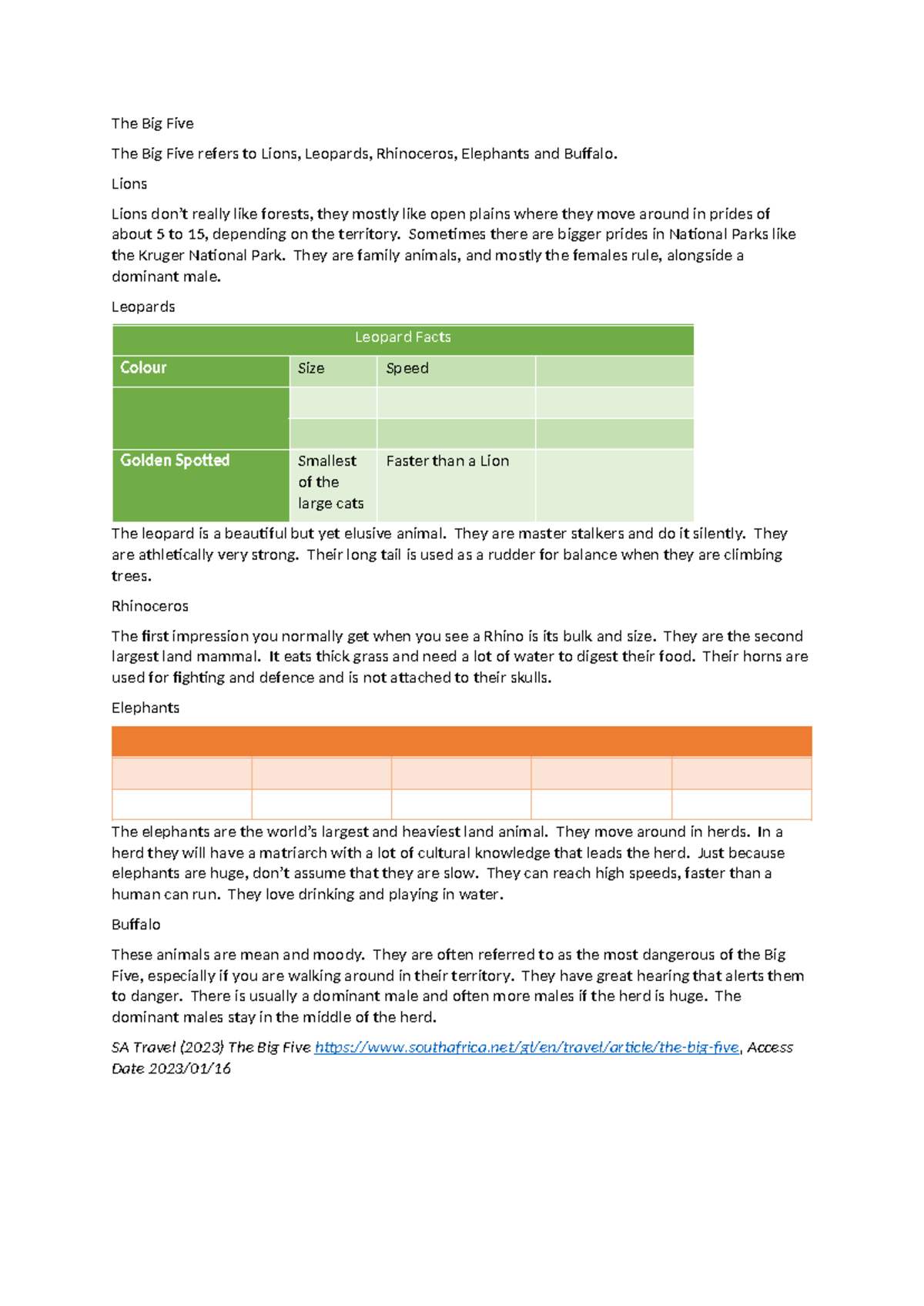 L06 Big Five: Study Notes for Test Preparation - Studocu