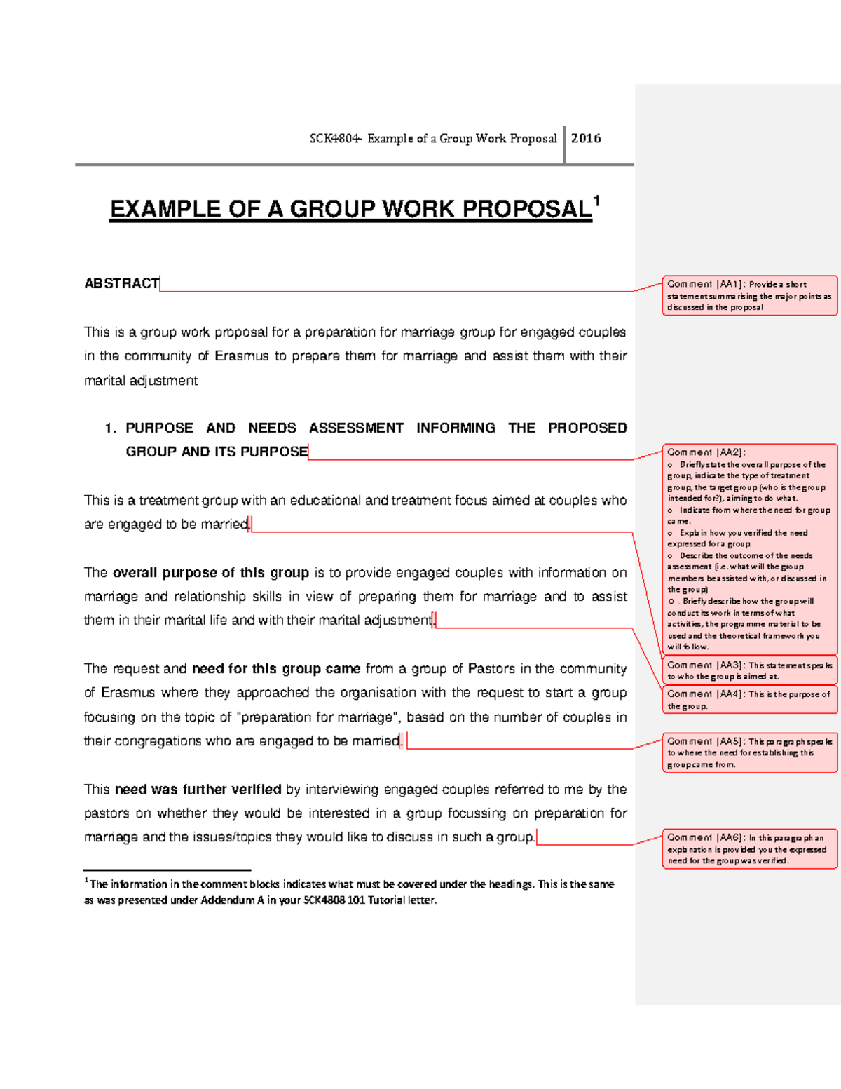 SCk4804 Group Work Proposal: Preparing Engaged Couples for Marriage ...