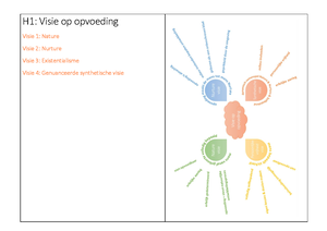 Pedagogiek H3 Balansmodel Bakker - Het balansmodel van Bakker Bakker ...