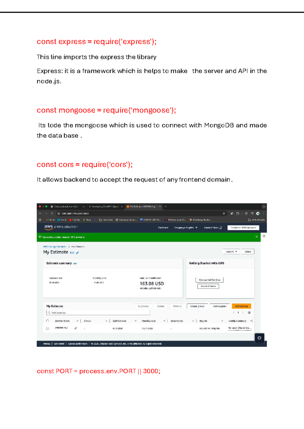Document 10 - Practices: Express, Mongoose, and CORS Integration - Studocu