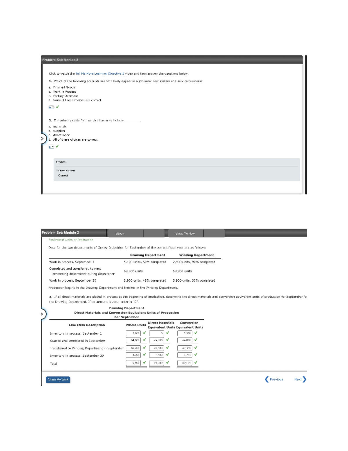 Problem Set 2: Module 2 - Service Business Cost Systems Analysis - Studocu