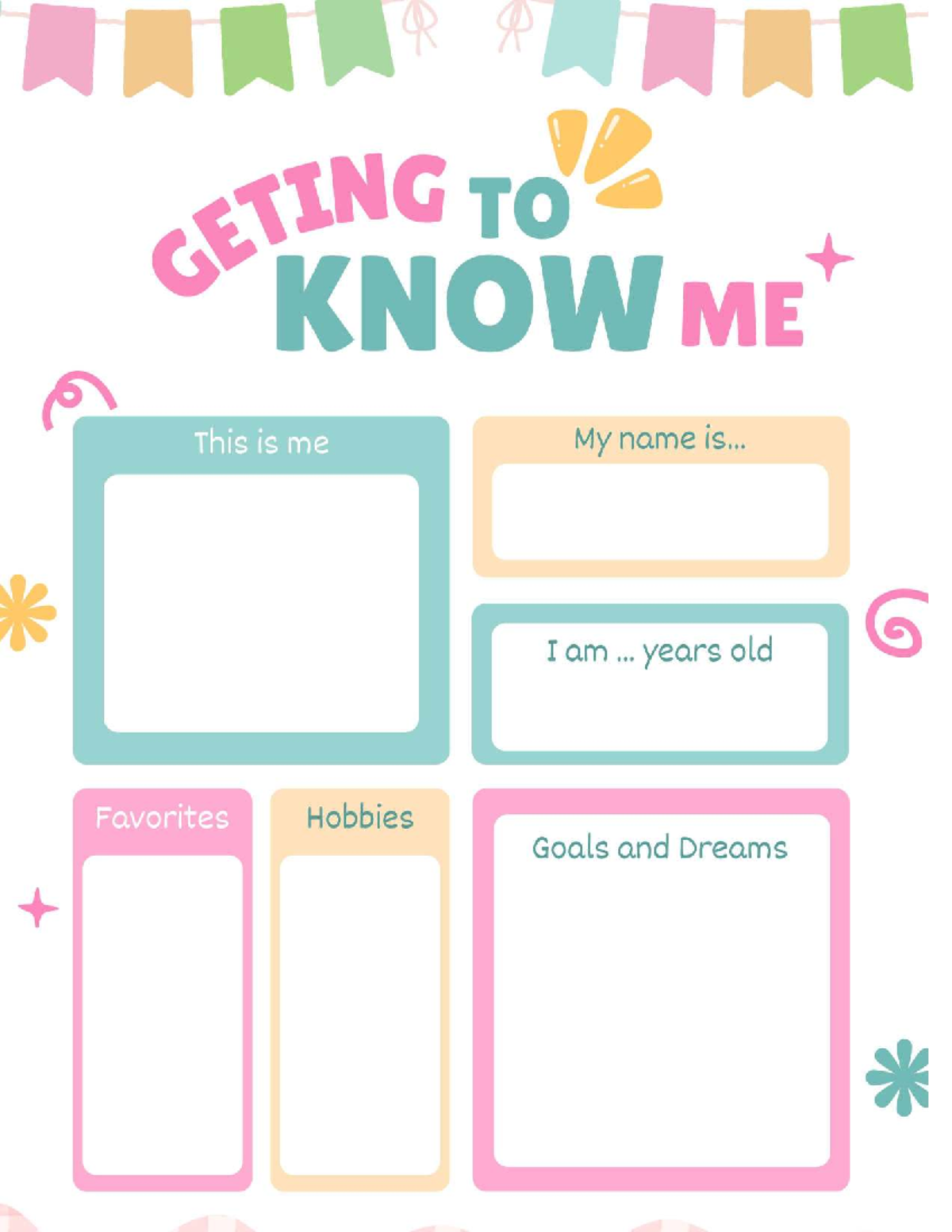 GET TO KNOW ME - Icebreaker Activity for Class - Studocu