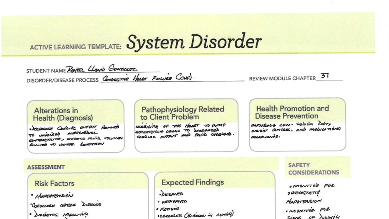 Active Learning Templates: Med Surge Disorders and Procedures - Studocu