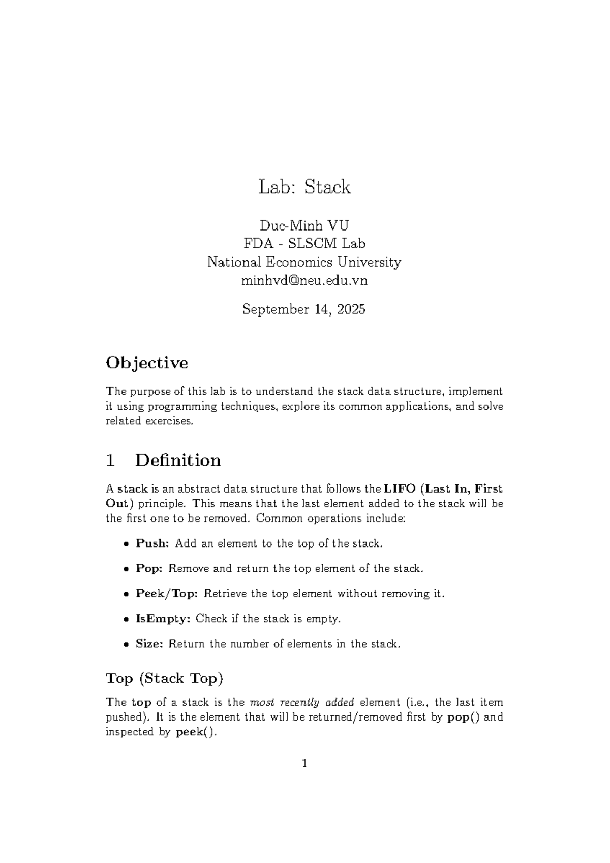 Lab 4.1: Understanding Stack Data Structures and Their Applications ...