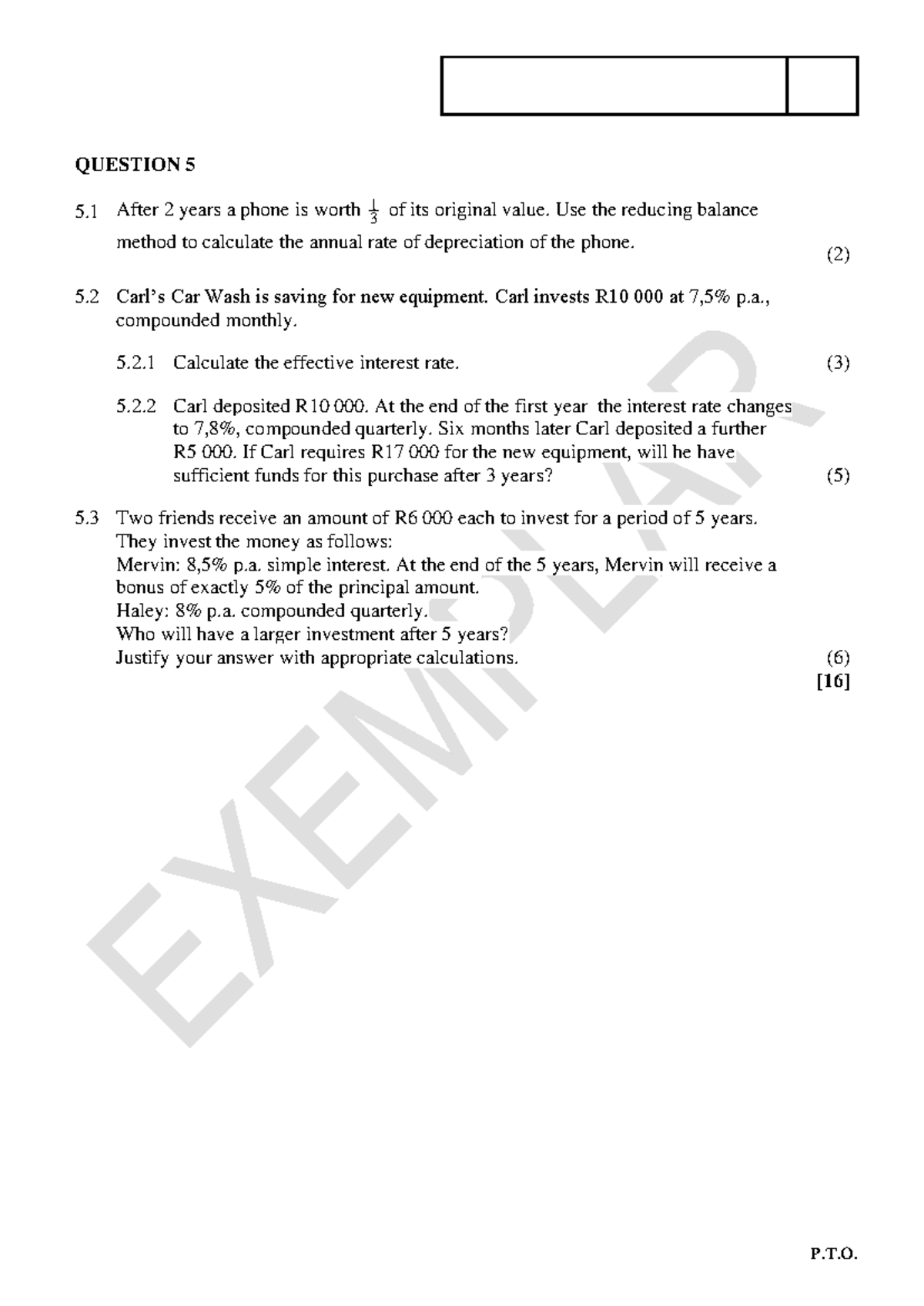 Finance 01 - Grade 12 Financial Mathematics Summary Notes - Studocu