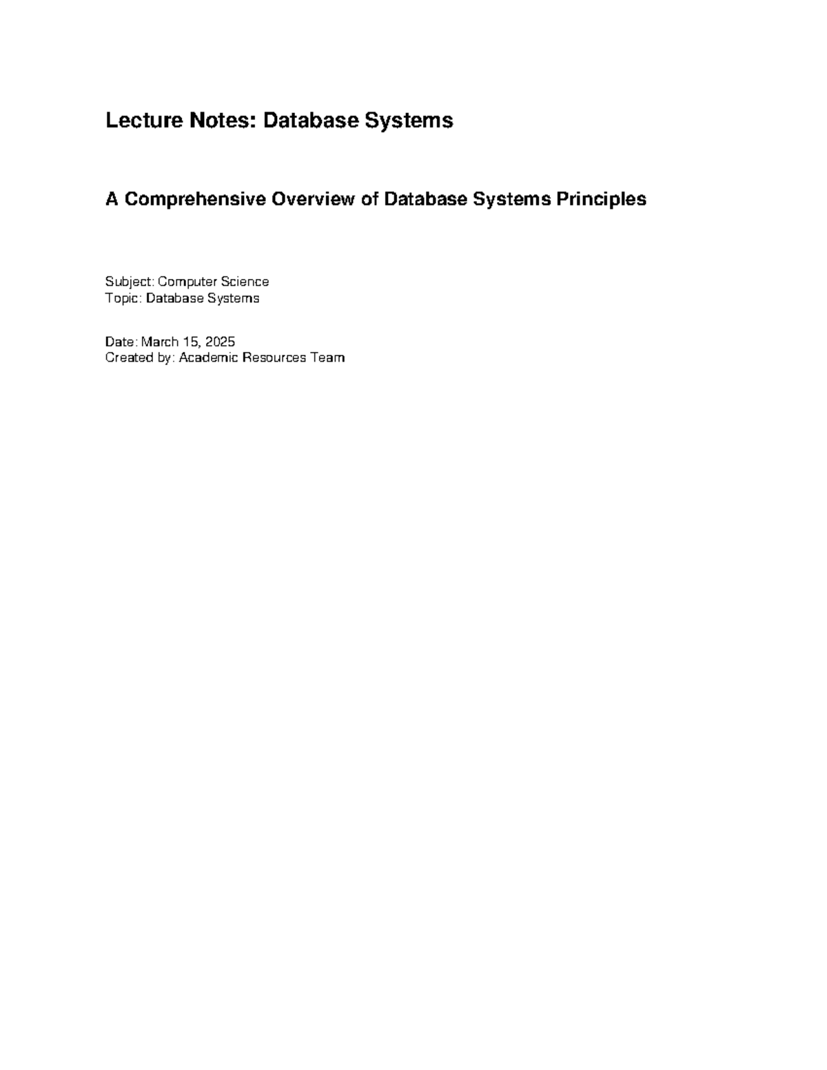 24385092234-679835.pdf - Lecture Notes: Database Systems A ...