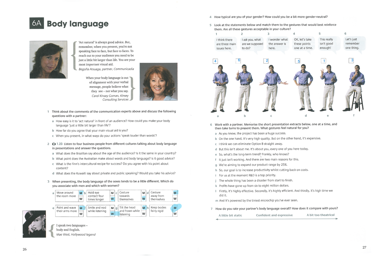 Body Language in Presentations: Insights and Cultural Perspectives ...