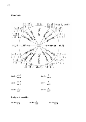 Trigonometric Functions and Identities - Concepts and Examples (Calc 1) - ####### Chapter 5 The ...