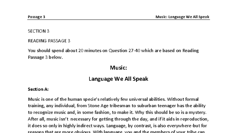 Confidential Documents - SECTION 3 READING PASSAGE 3 You should spend ...