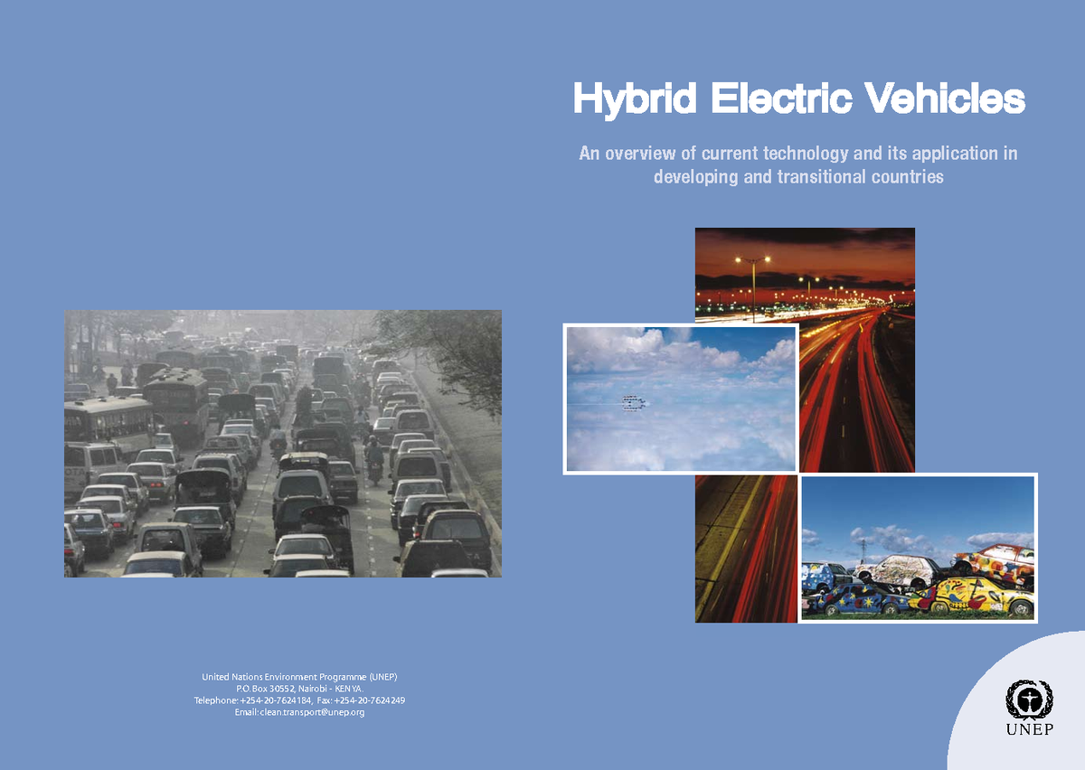 Hybrid El ec tric Vehicles final cs2 - United Nations Environment ...
