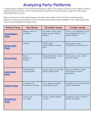 [Solved] Who are constituents and why are they important to members - U ...