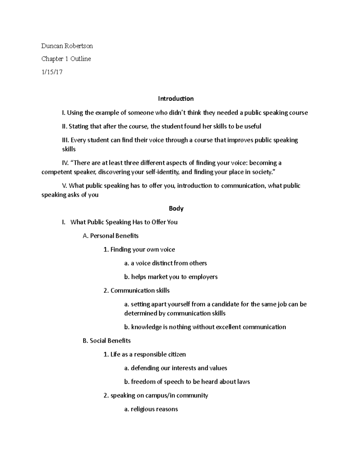 Public Speaking 101: Chapter 1 Overview and Key Concepts - Studocu