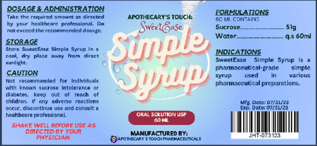 Syrup- Labels - Hehdhdhd - ORAL SOLUTION USP 60 ML APOTHECARY'S TOUCH ...