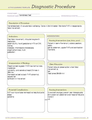 Amniocentesis - Active learning templates - ACTIVE LEARNING TEMPLATES ...