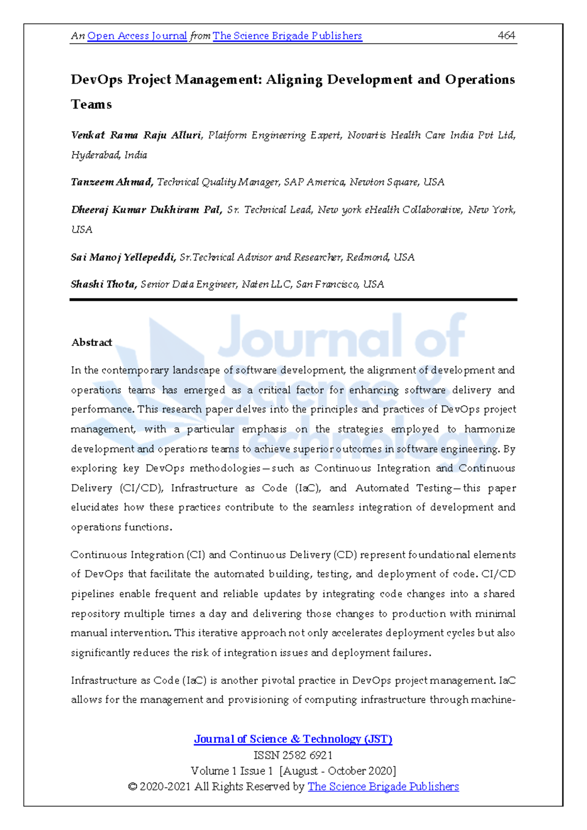 DevOps Project Management: Aligning Development & Operations Teams ...