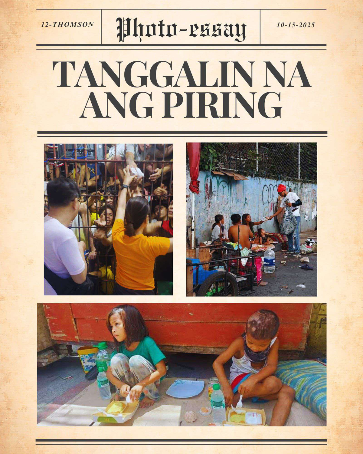 ANG PIRING TANGGALIN NA 1015-2025 Photo-Essay Assignment 12-THOMSON ...