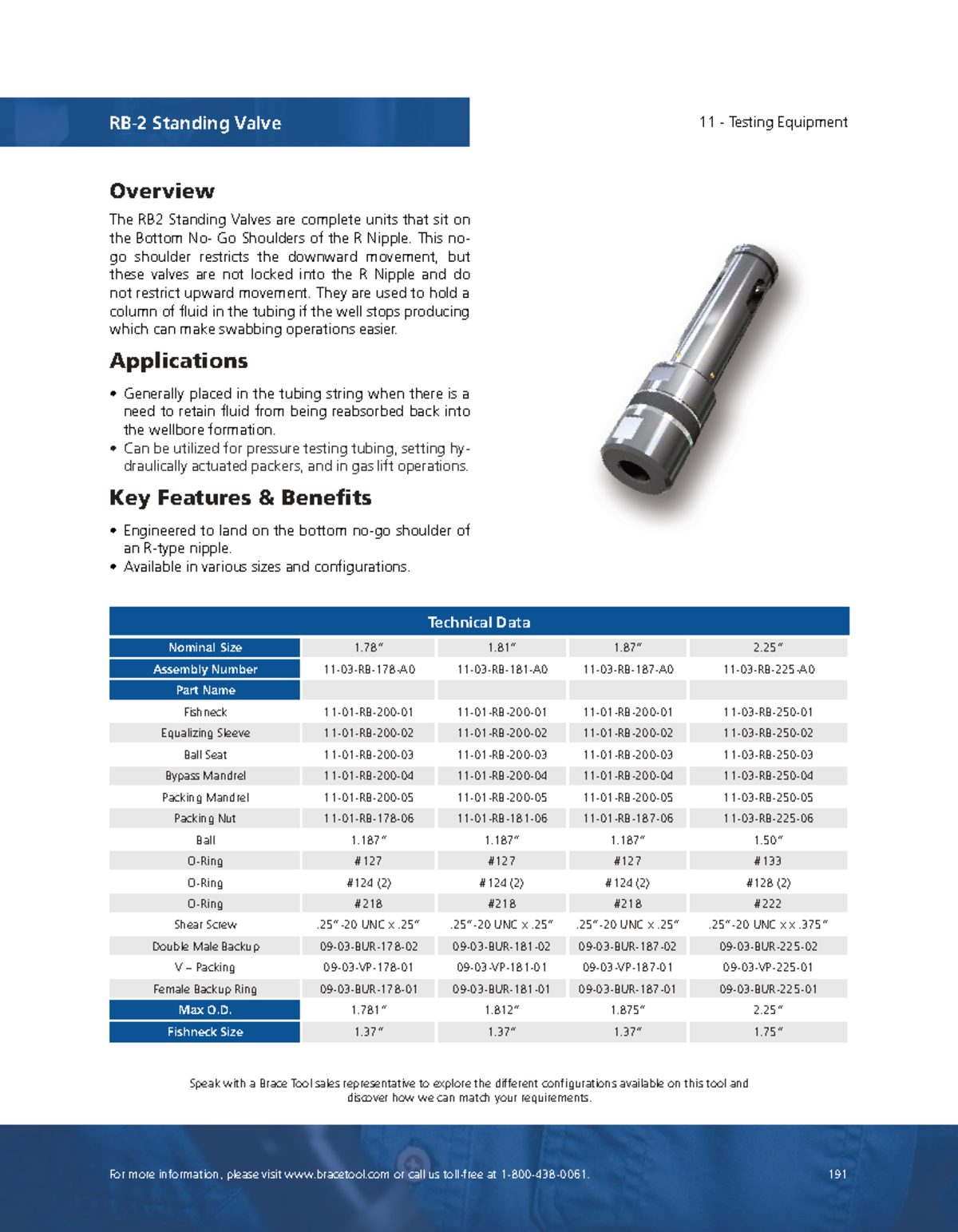 RB2 Standing Valve Testing Equipment Overview and Applications - Studocu