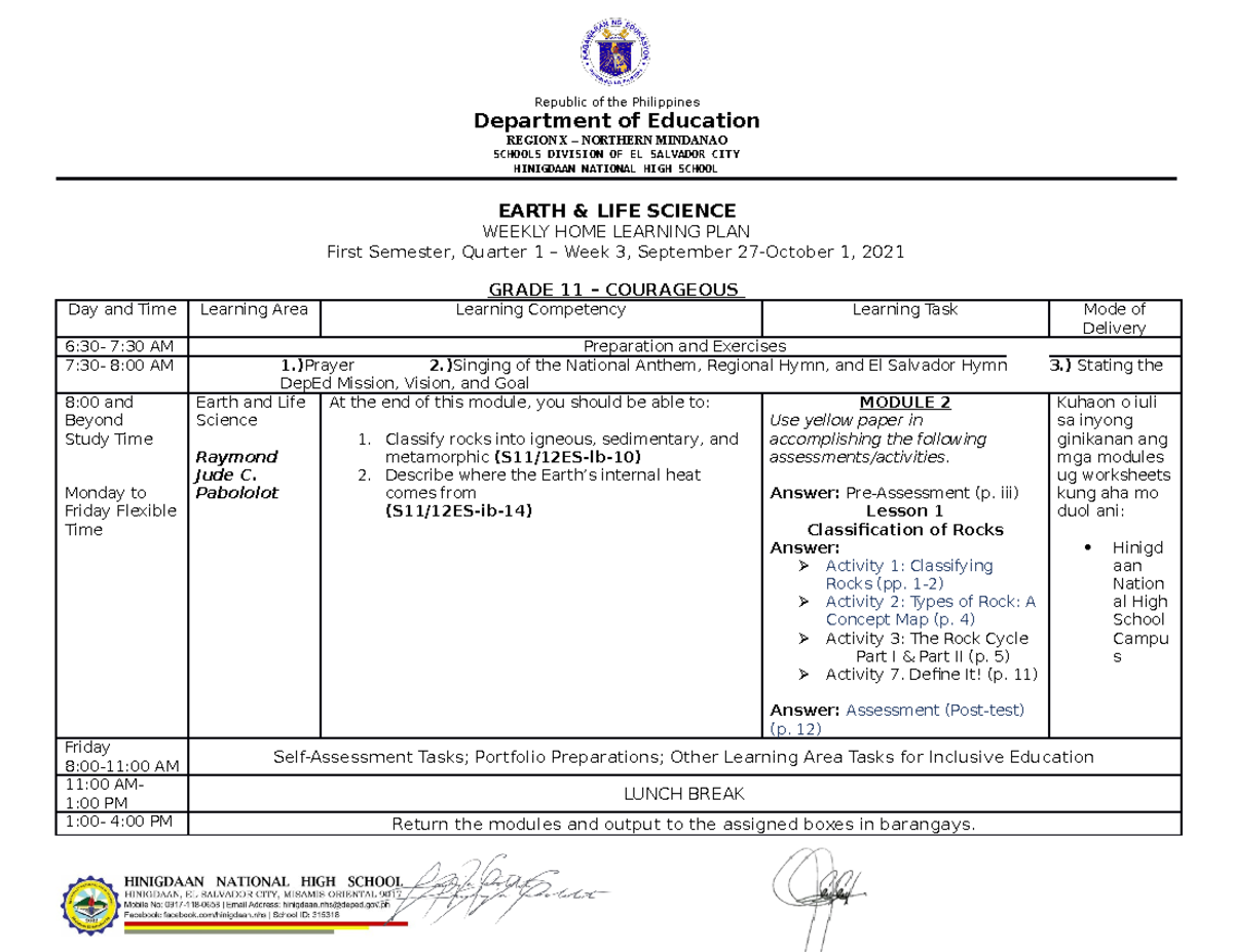 ELS Wk2 M2 by Sir Jude - Study Guide - Republic of the Philippines ...