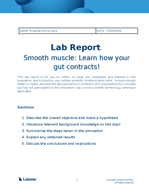 How to write a lab report 7 - How to Write a Lab Report by Sophia In this lesson, you will learn ...