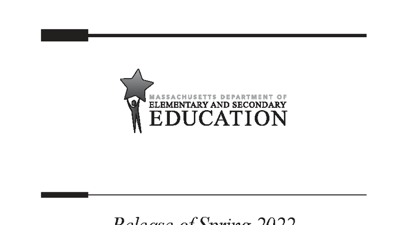 Grade 4 ELA MCAS Test Items Review - Spring 2022 - Studocu