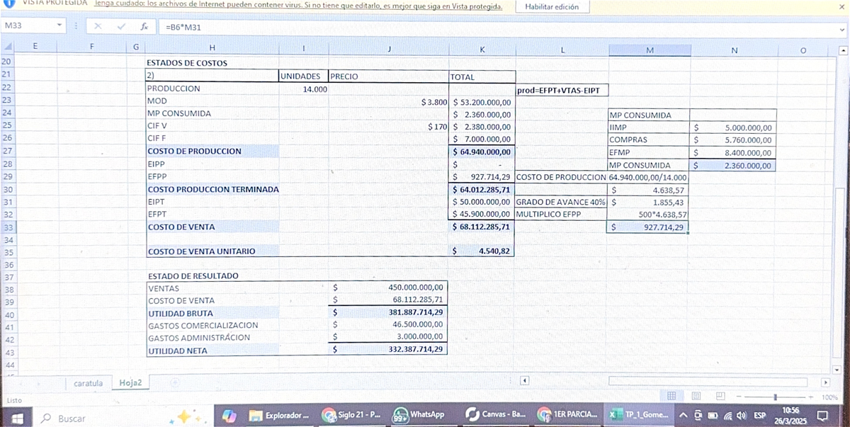 Tp 1 contabilidad de costos siglo 21 - VIS IA EGIDA Tenga cuidado: los archivos de Internet ...