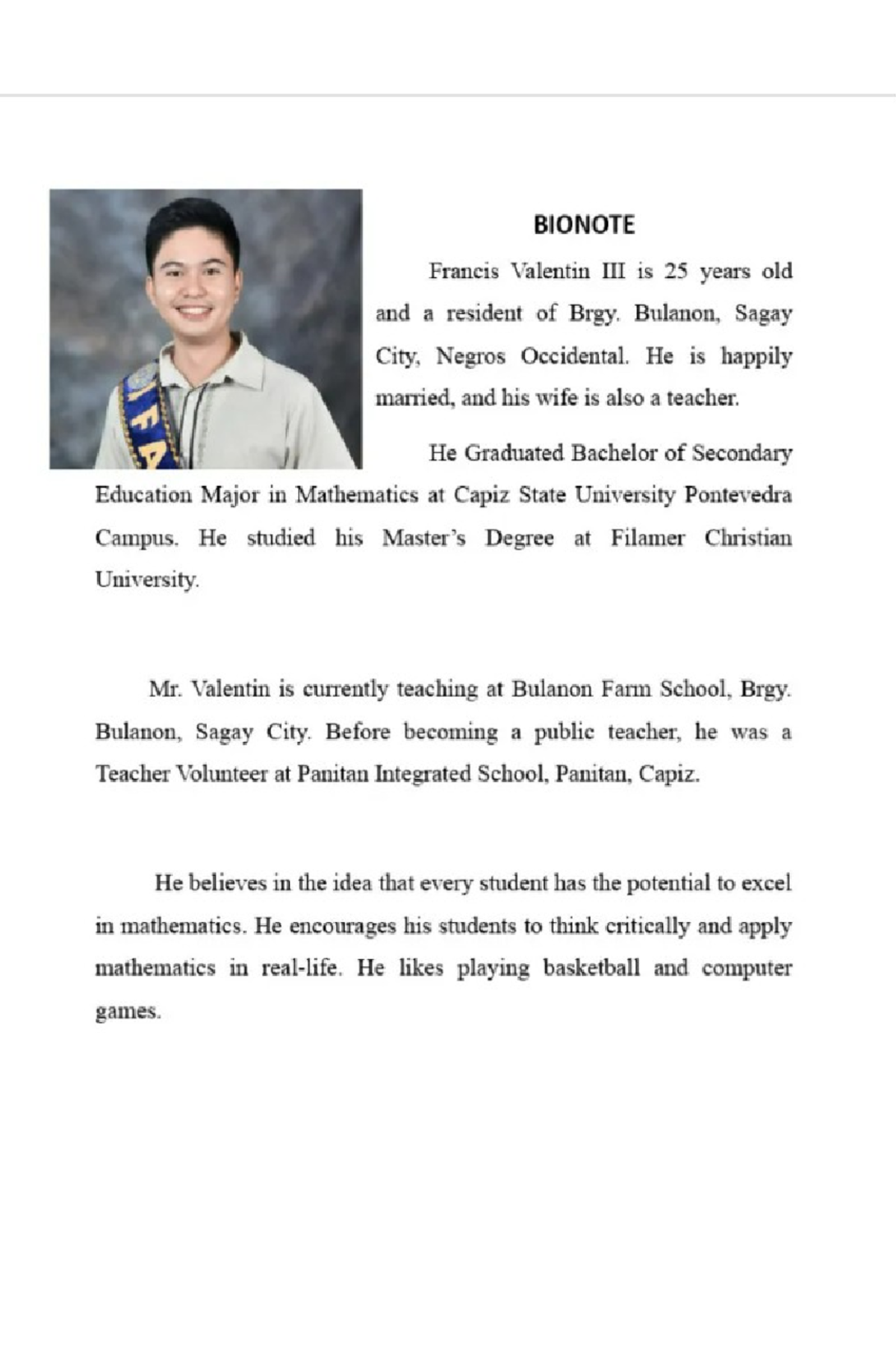 Final Exam Bio Note Sample for Students - Studocu