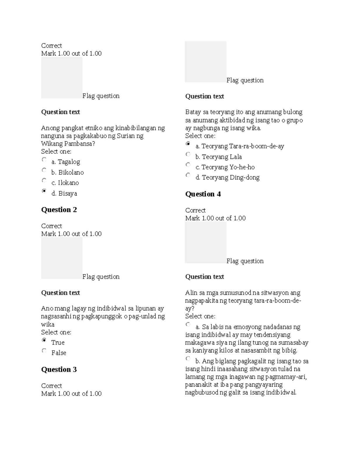 Wika Finals Exam Review (WIKA 101) - Studocu