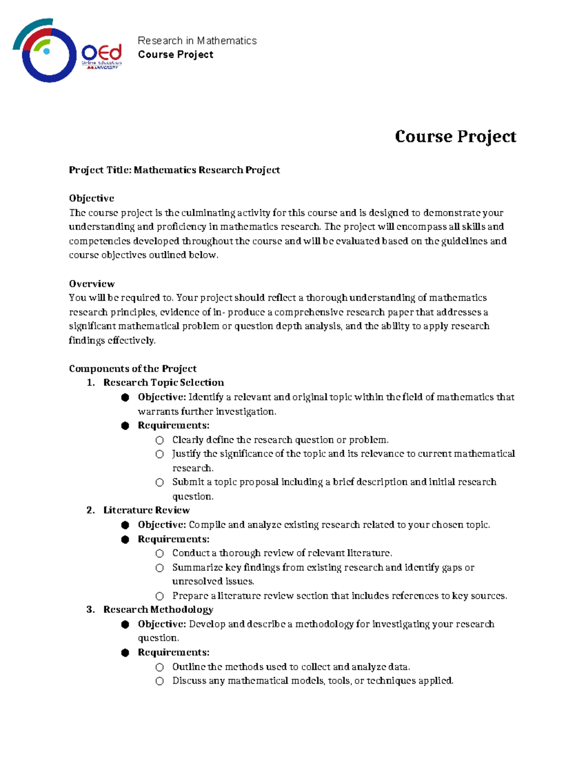 Course Project - Course Project Course Project Project Title ...