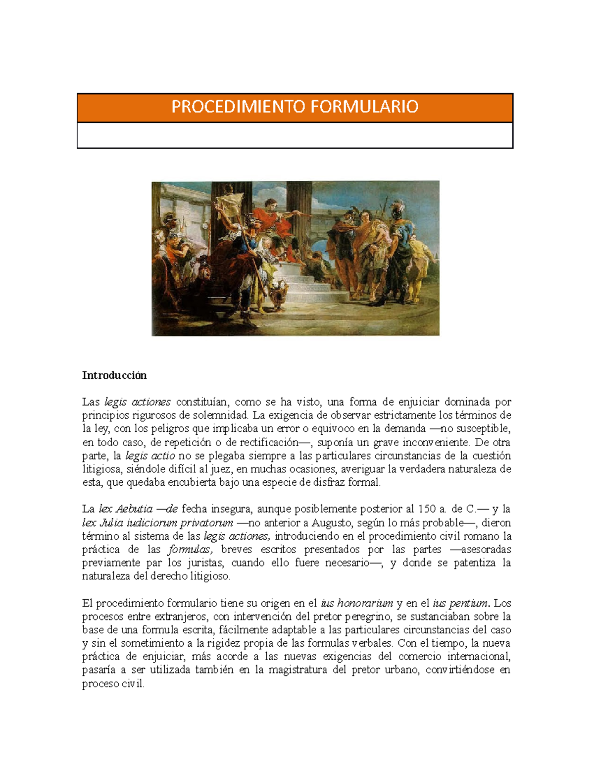 Procedimiento Formulario - PROCEDIMIENTO FORMULARIO Introducción Las ...