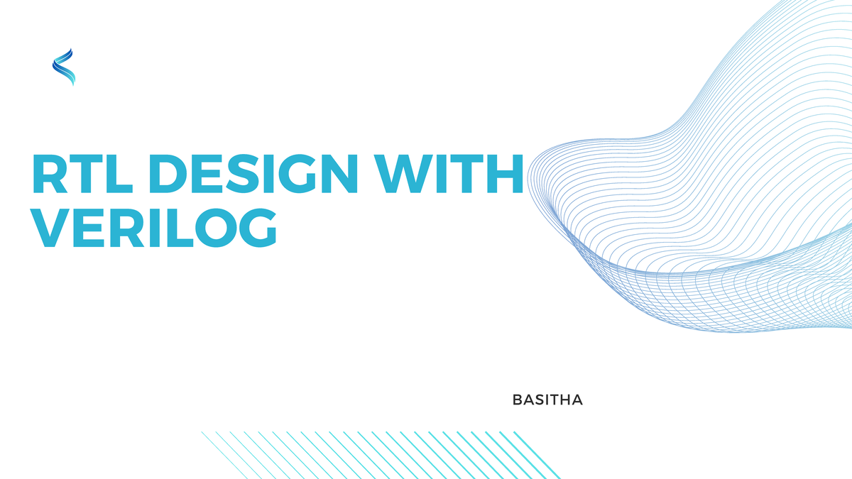 Data Types in Verilog - nill - RTL DESIGN WITH VERILOG BASITHA DATA ...